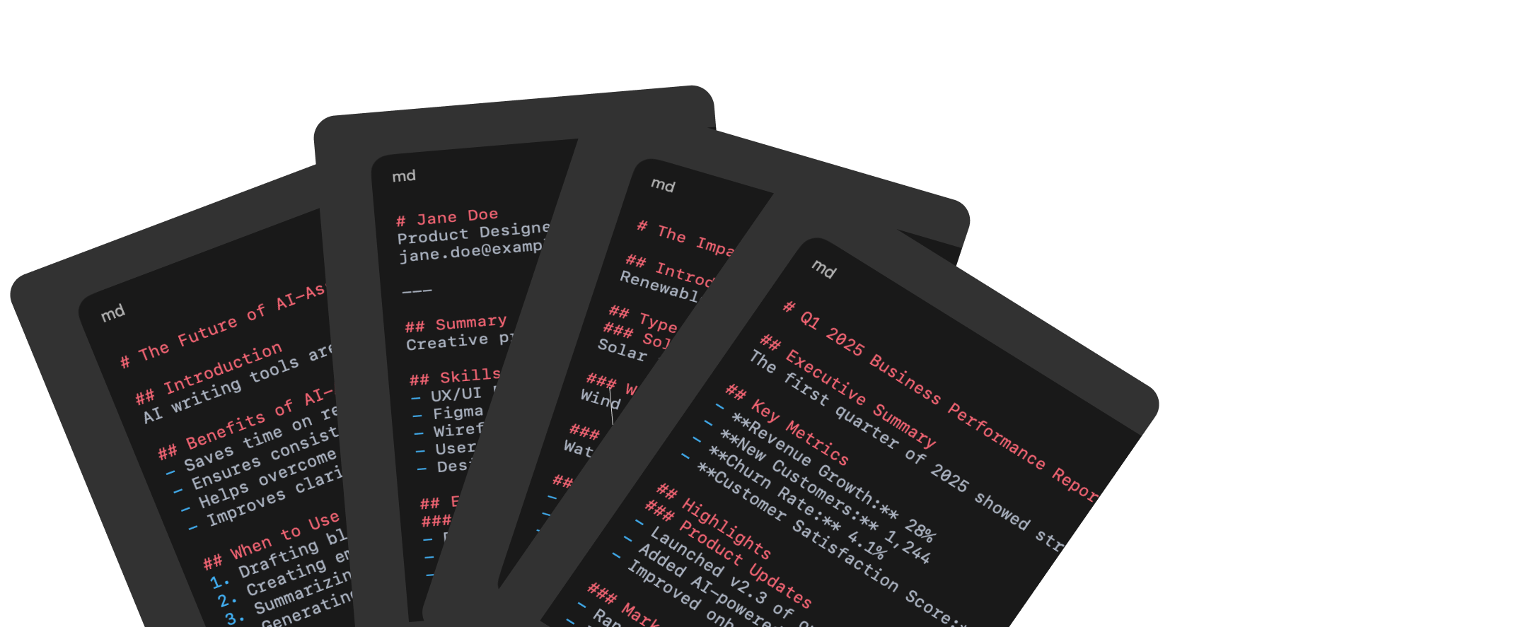 ConvertBeautifully — AI Content to Beautiful Documents (PDF/DOCX)